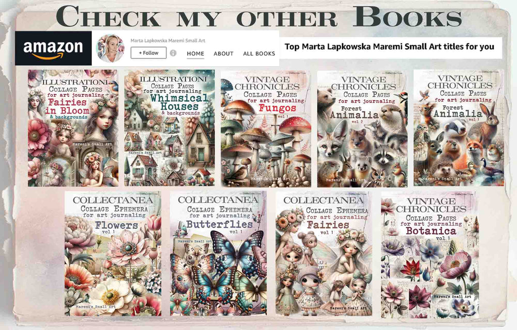 COLLAGE BOOKS – Maremi Small Art